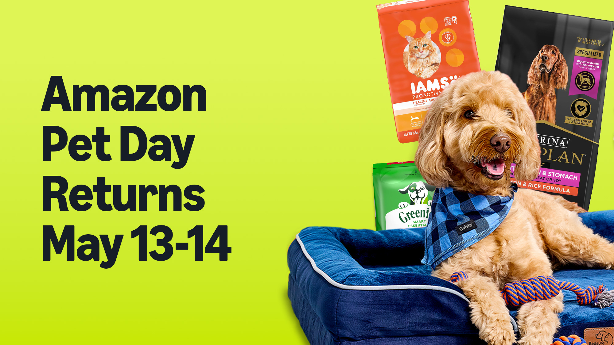 Amazon热点时讯 | 亚马逊宠物日大促Pet Day将于5月13日开启 - 仓盛海外仓